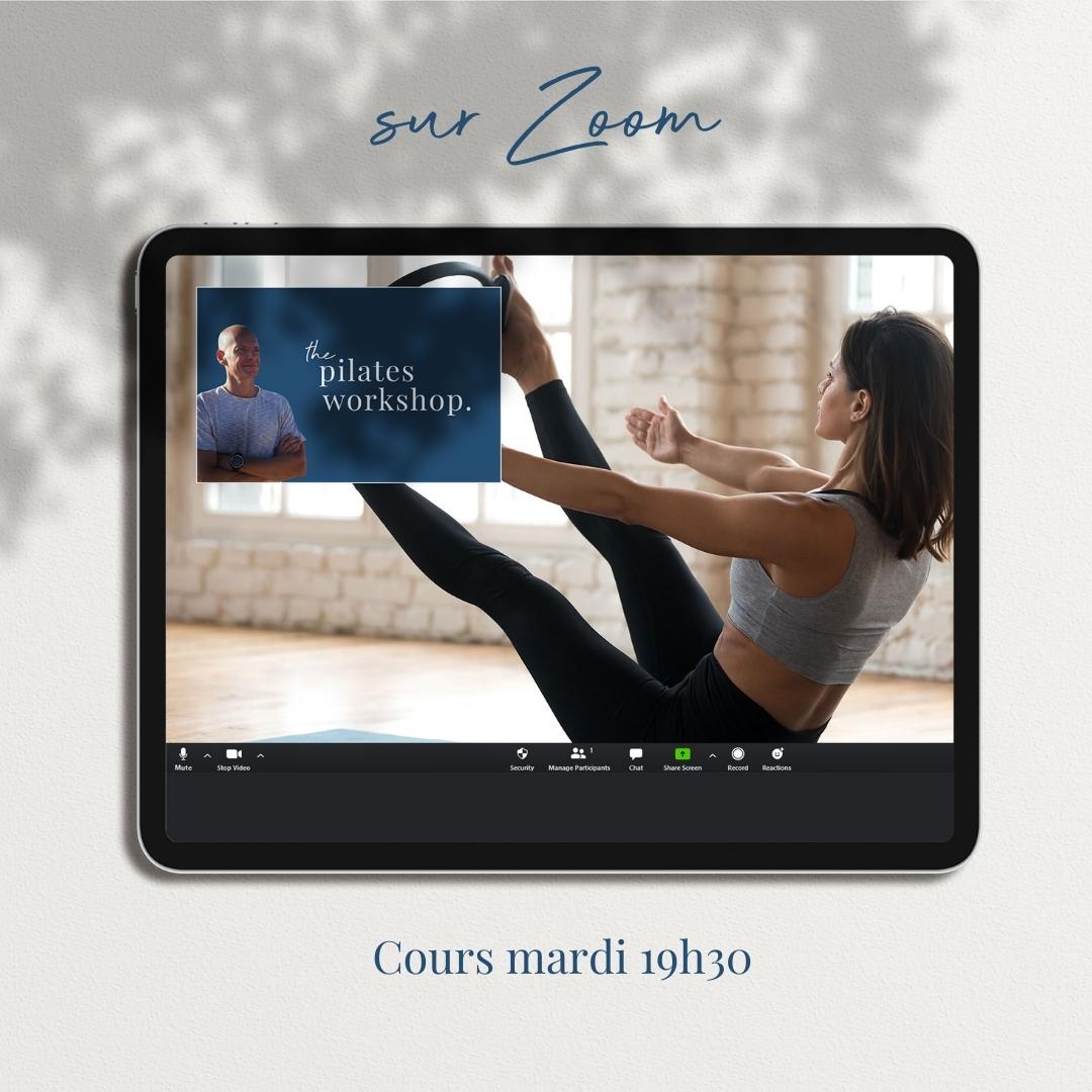 Pilates en ligne : le cours Zoom du mardi soir | The Pilates Workshop